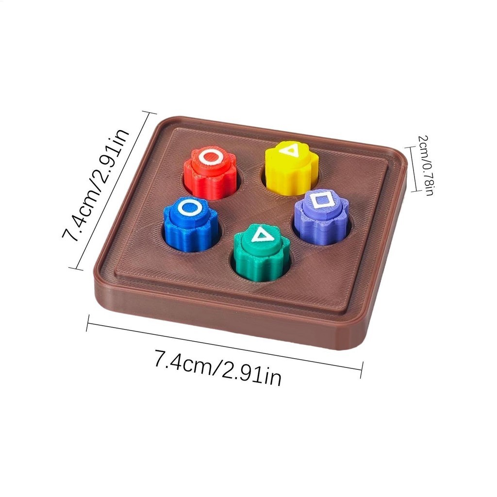 Squid game toy gonggi ddakji squid game batu seremban educational toys ...