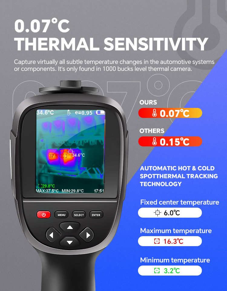 A-BF RX-500 Infrared Thermal Imager Handheld Thermal Imager For ...