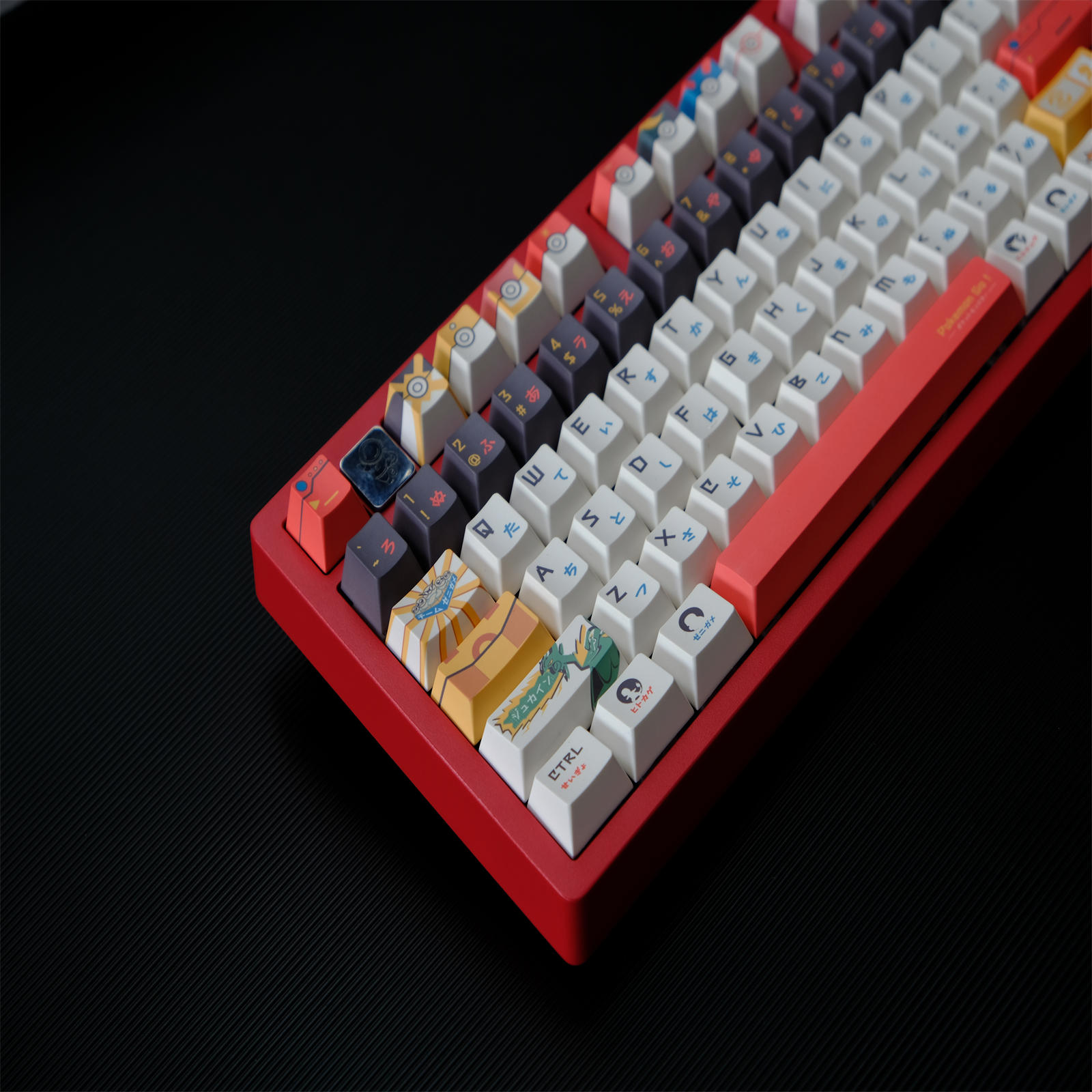 GMK Pokémon Keycaps Set 151 Keys PBT Keyboard Cap Cherry Profile game ...