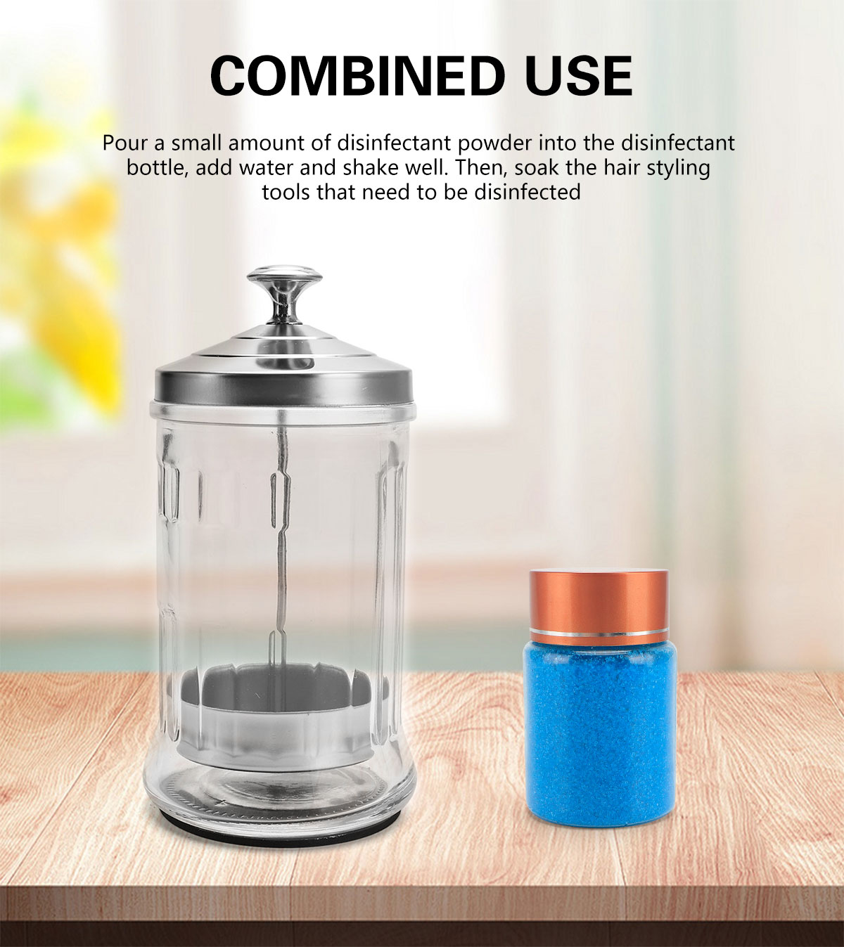 Hot Sale Hairdressing Tools Disinfection Tank Disinfection Granular ...
