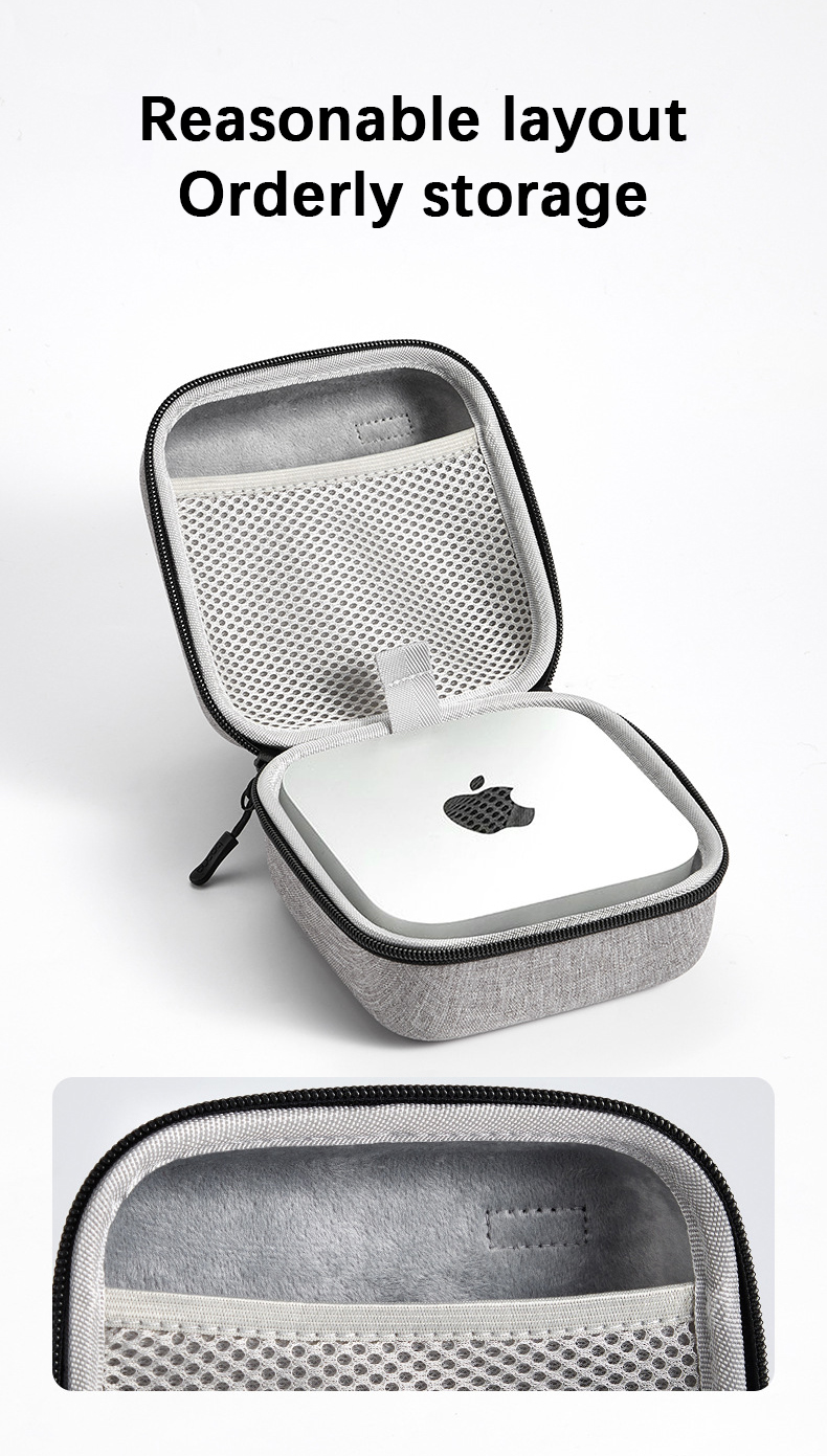 Hard shell Mac Mini storage Bag Mini PC Box for Mac Mini M4/4Pro shock ...