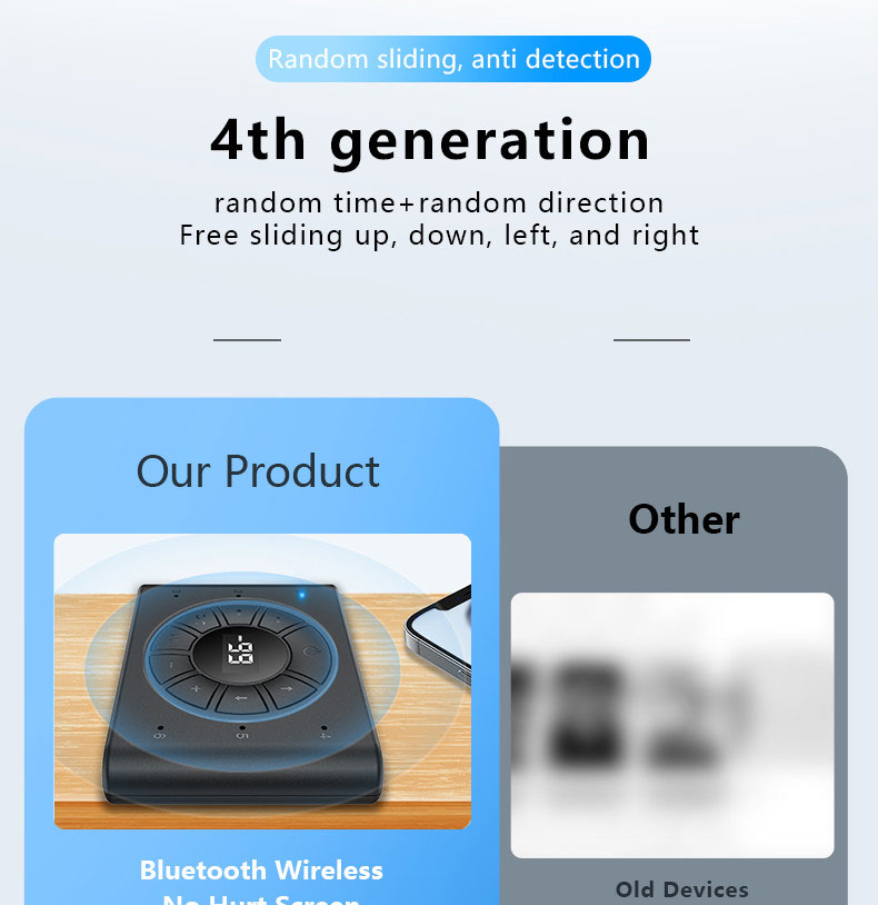 Wireless Bluetooth Auto Scroller for Studios - Control Up to 6 Phones ...