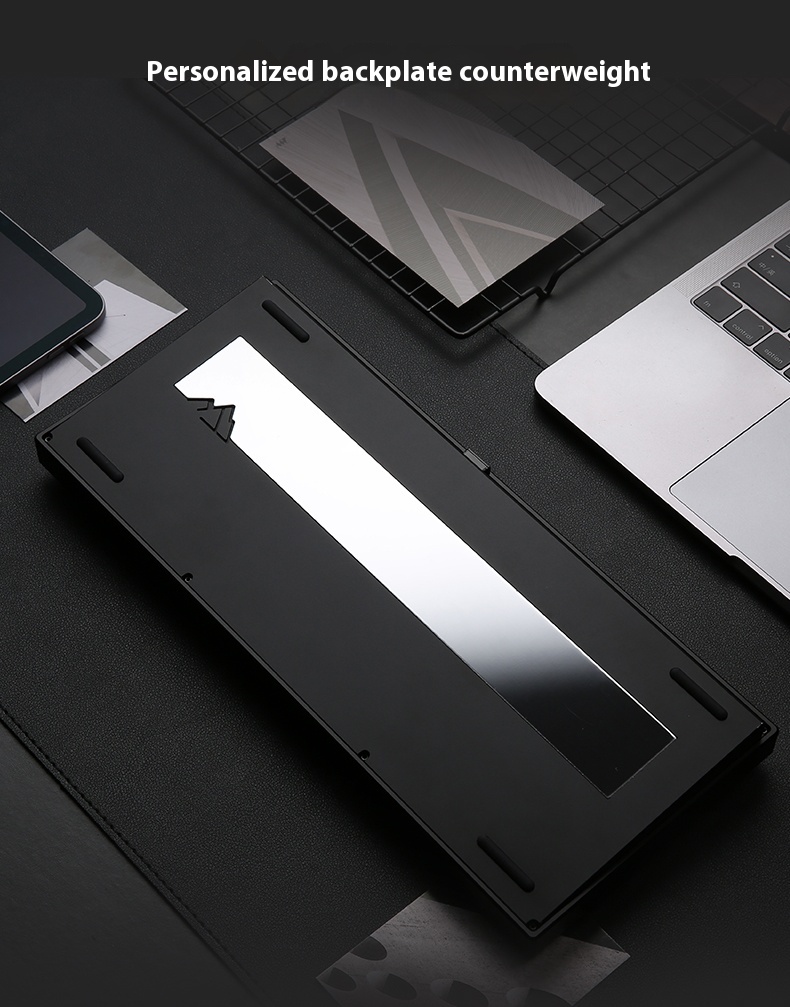 YUNZII AL80 Aluminum Tut Mechanical Keyboard Wireless Three-mode Custom ...