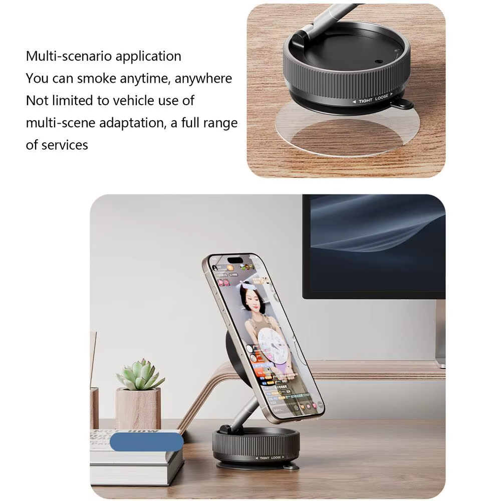 (Local Seller) Vacuum Magnetic Suction Cup Phone Holder For Magsafe Car ...