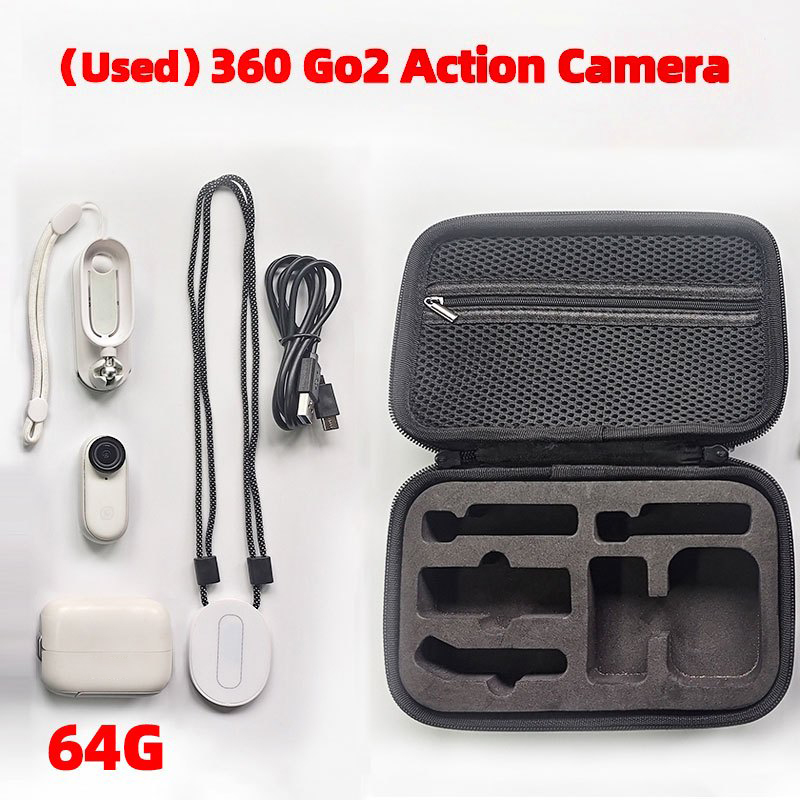 Used 360 Go 2 Action Camera 32g Go2 Tiny Mighty Cam | Shopee Malaysia
