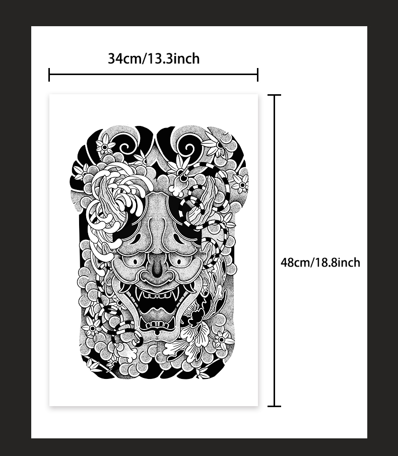 New waterproof and long-lasting temporary tattoo that lasts for 15 days ...