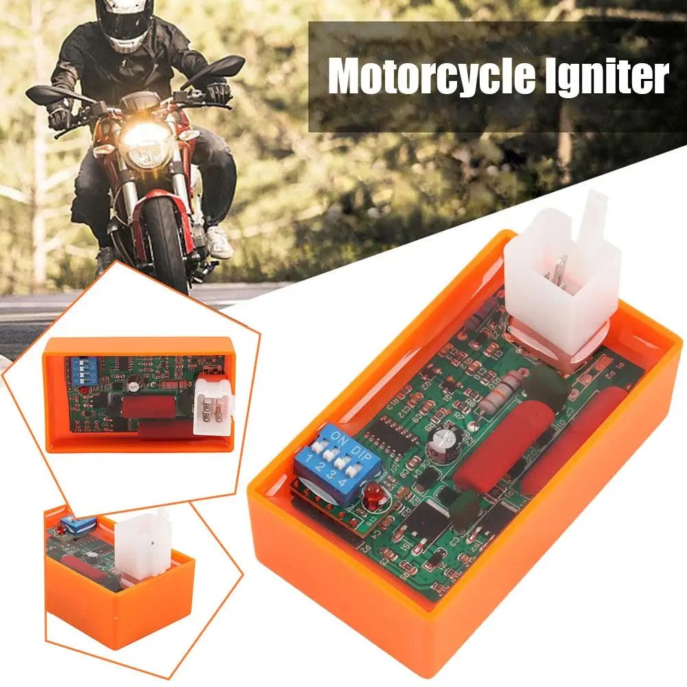 1pc WAVE100 Racing YX140 YX160 5 Pin 12V AC CDI Box with DIP Switch ...