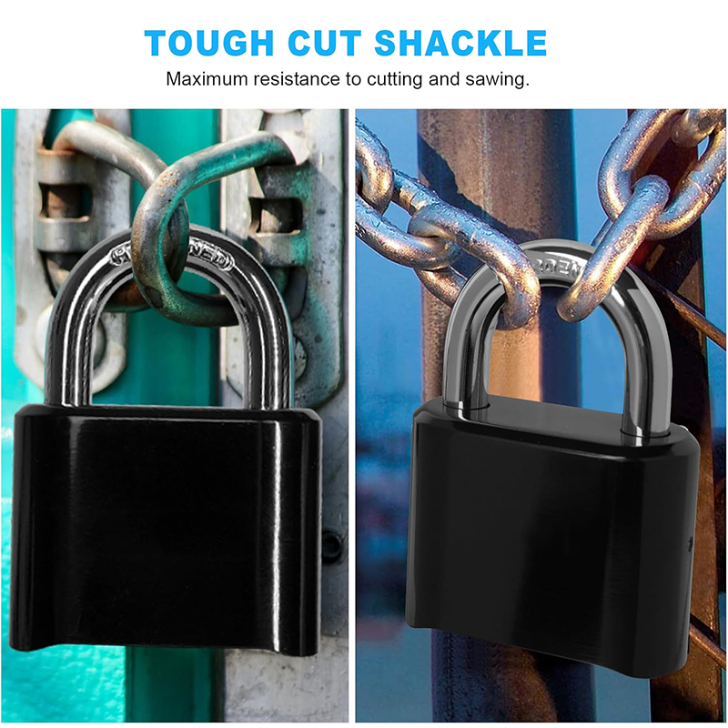 KIPRUN Combination Lock, 4-Digit Combo Lock, Combination Padlock ...