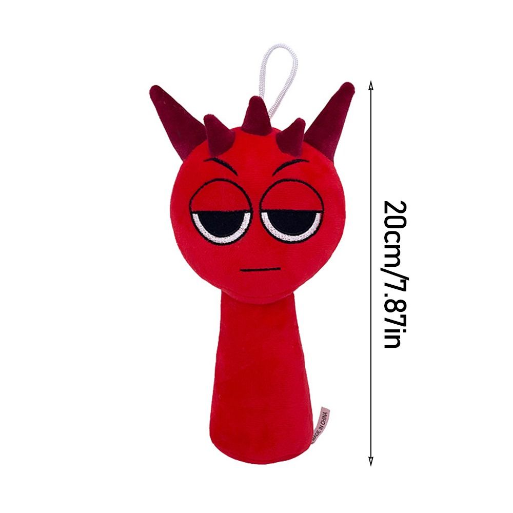 AOPHEKM Sprunki Plush Toy, Raddy Oren Plushie Doll, Cartoon Vineria ...