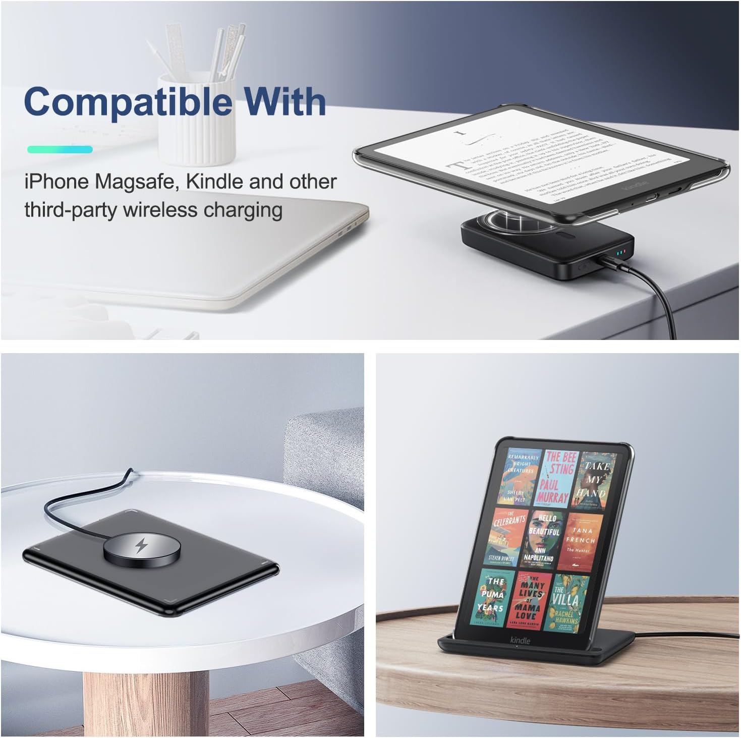 MoKo Ultra Thin Semi Transparent Hard PC Magnetic Cover Case Fit for 7 ...