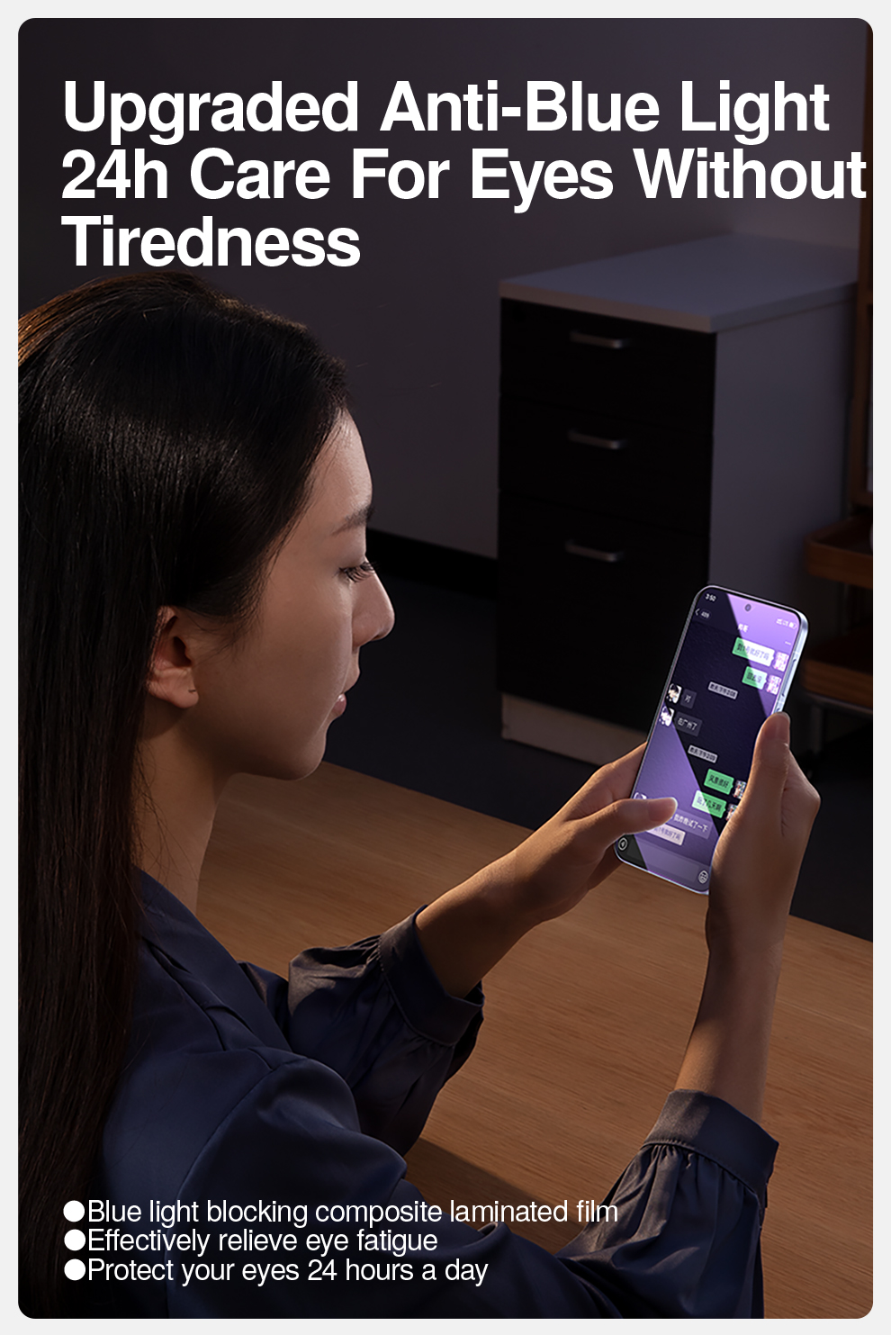 SmartDevil Tempered Glass For OPPO Find X8 Protective Glass HD Hole ...