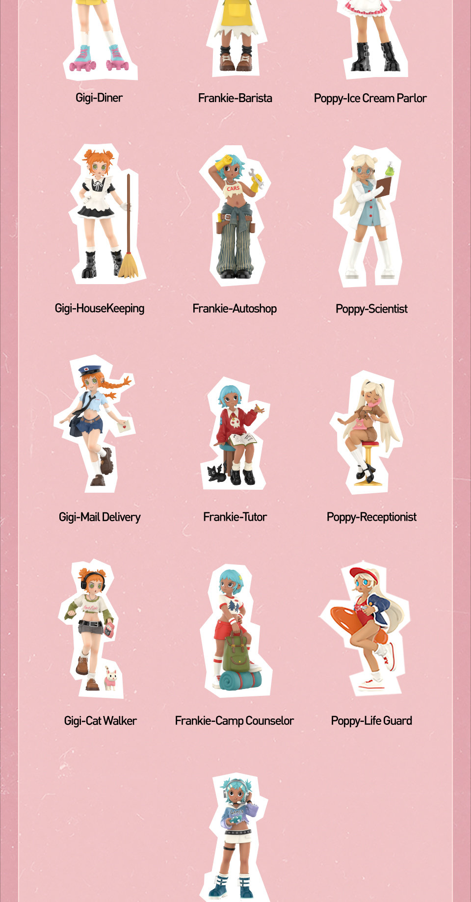 POP MART Peach Riot Rush Hour Series Figures (Whole Set) | Shopee Malaysia