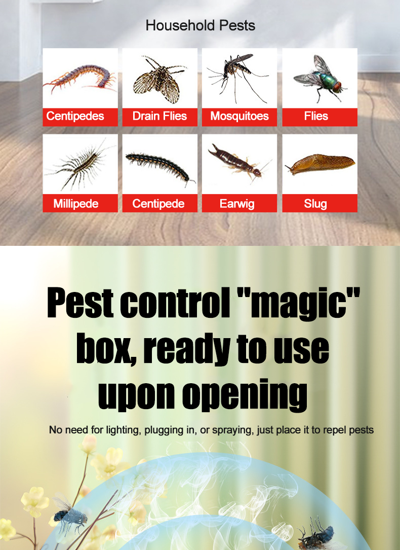 【🇲🇾Ready 𝗦𝗧𝗢𝗖𝗞】Ant Repellent Magic Box Plant-based Combat Ant Killer ...