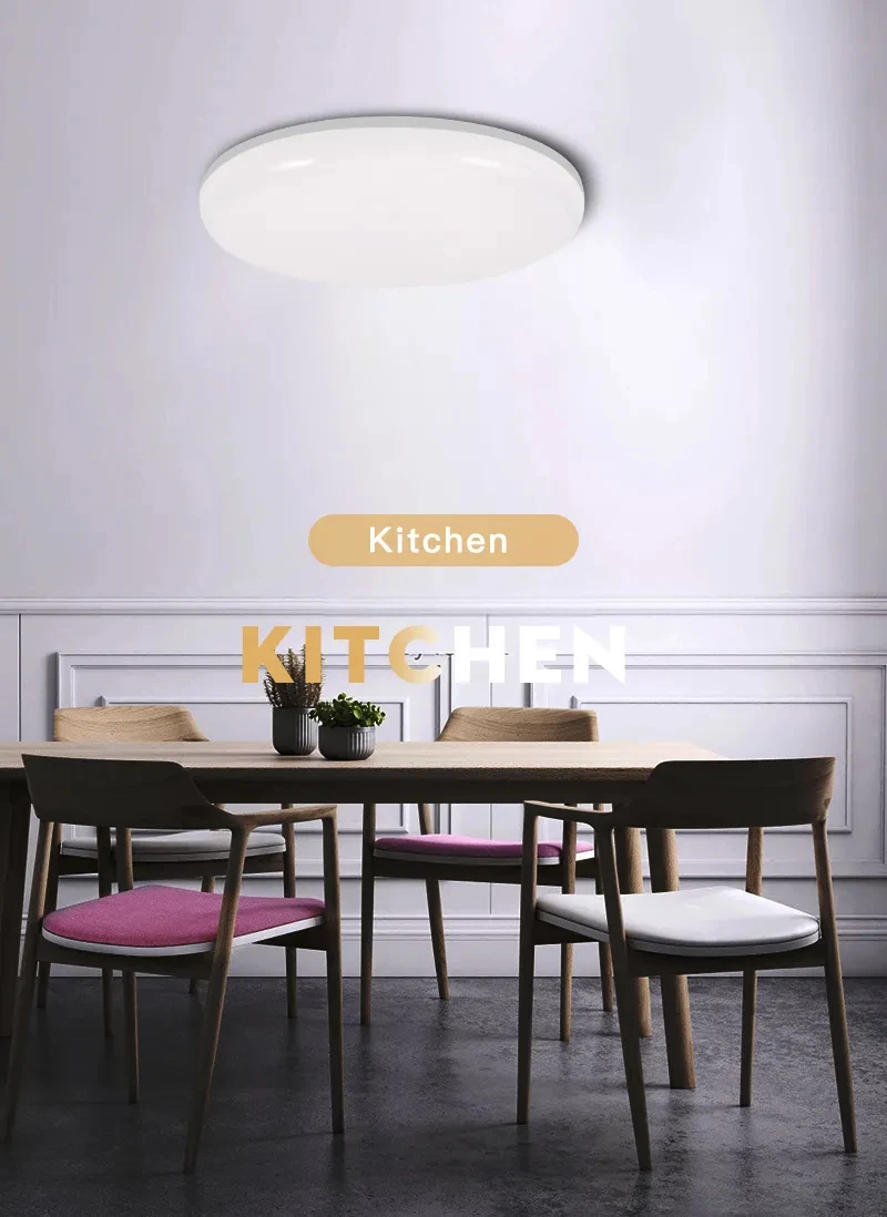 Led Ceiling Light Tricolor Modern Led CeiIing Lights 70W 50W 30W 20W ...