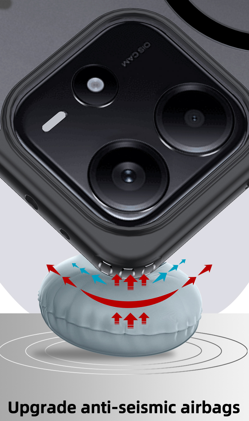 Ice Armor Redmi Note 14 Case Note 14 Pro 5G Magnetic Hard Casing ...