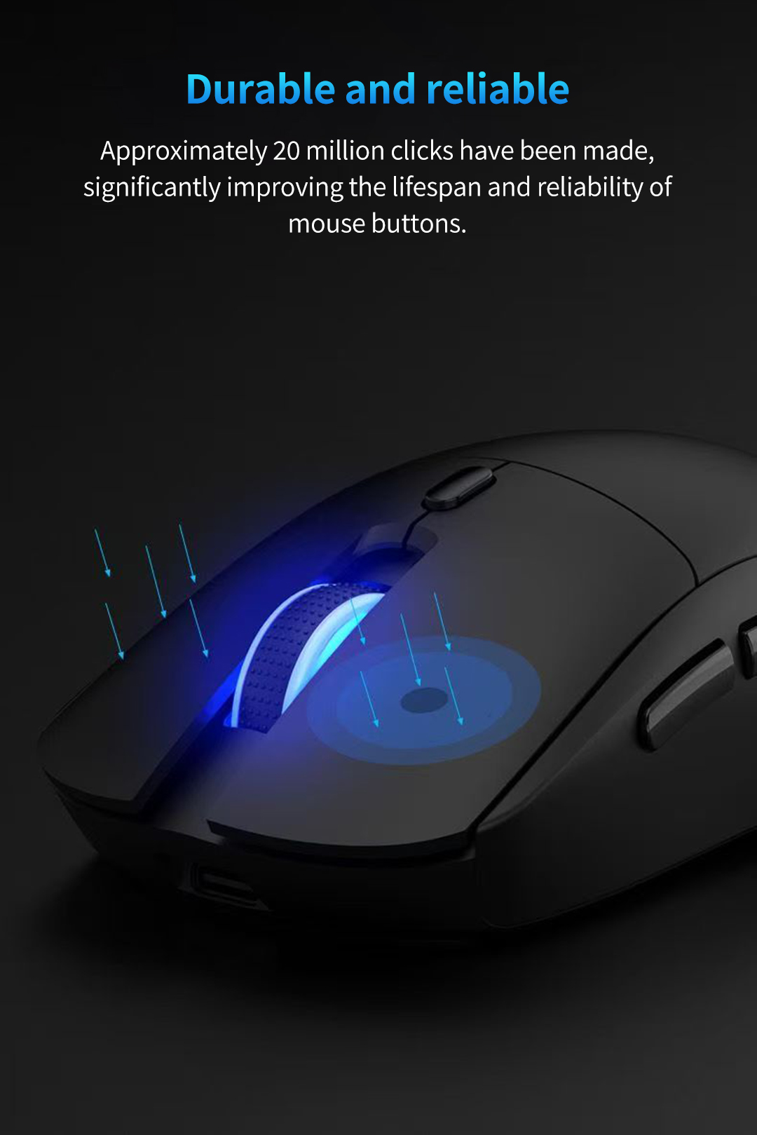 Acer Tri - Mode Gaming Mouse: Wired, 2.4GHz Wireless, and Bluetooth ...