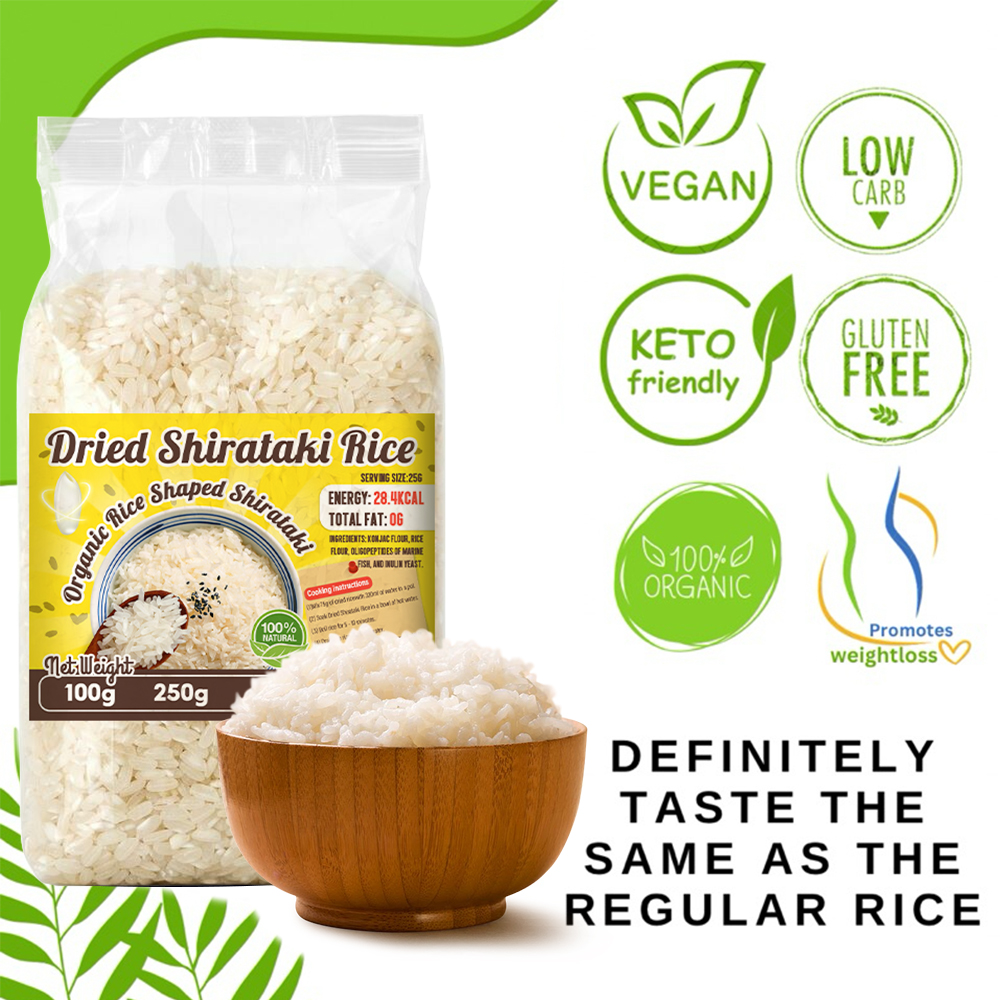 🍚Konjac Dry Rice Konjac Instant Dried Rice Instant Dry Konjac Rice ...