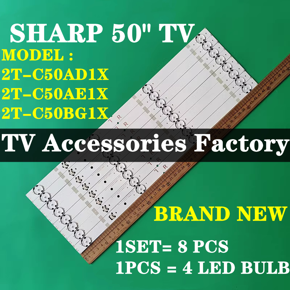 NEW 1 SET 2T-C50AD1X 2T-C50AE1X 2T-C50BG1X SHARP 50" LED TV BACKLIGHT ...