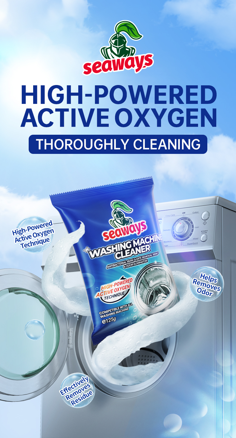 Seaways Antibacterial Washing Machine Cleaner (125g) | Shopee Malaysia