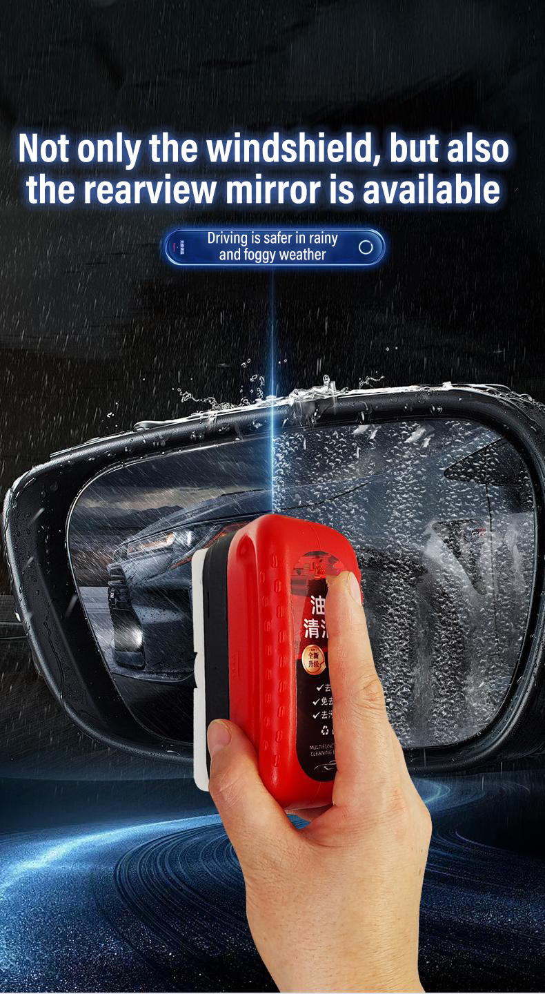 Remove watermark with 1 wipe Glass oil film remover 玻璃油膜去除剂 車鏡 油膜 去除劑 ...
