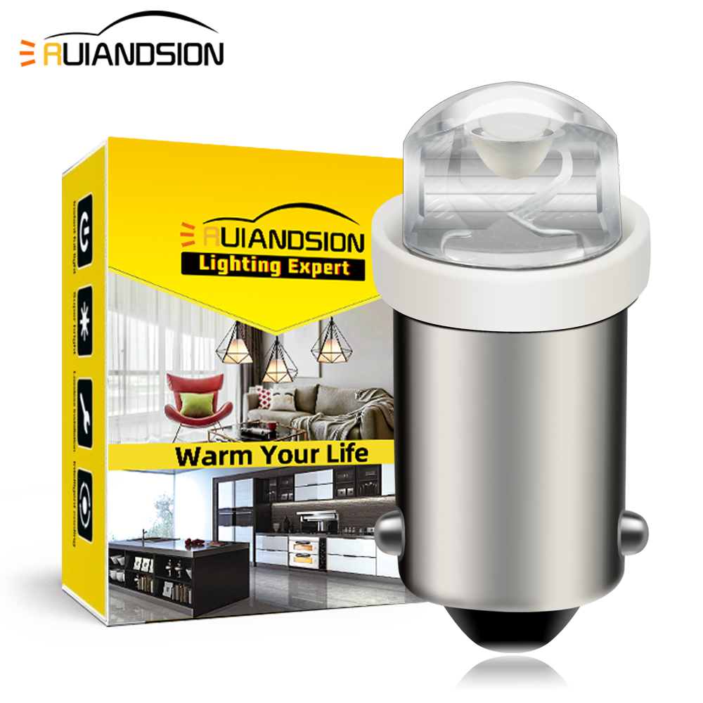 Ruiandsion BA9S LED Bulb Chandelier Light 6-12V 24V 110V 220V Garden ...