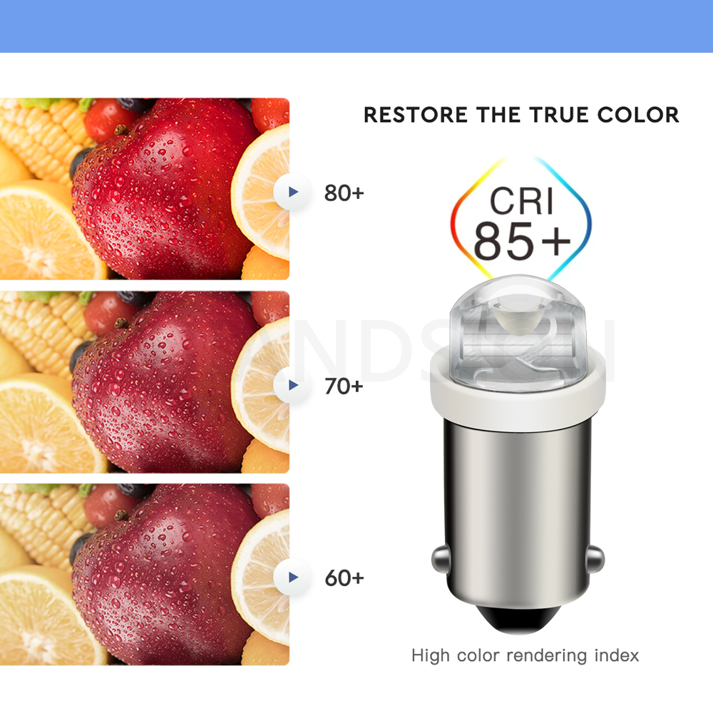 Ruiandsion BA9S LED Bulb Chandelier Light 6-12V 24V 110V 220V Garden ...