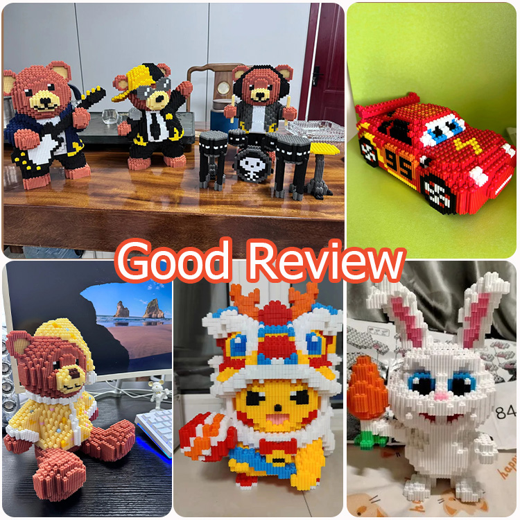 🚀Malaysia Delivery🚀Big Building Block Toys for Boys Fox Blocks Cartoon ...