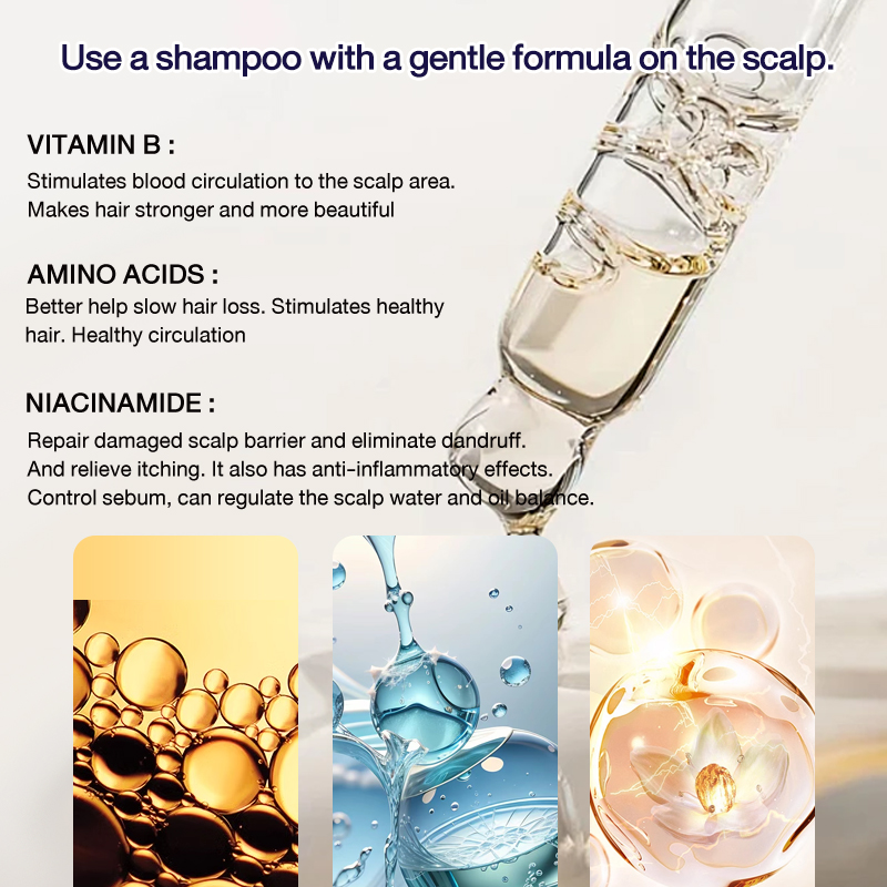 Cokki Anti-Hair Loss Shampoo 900ml - Hair Loss Control with Amino Acids ...