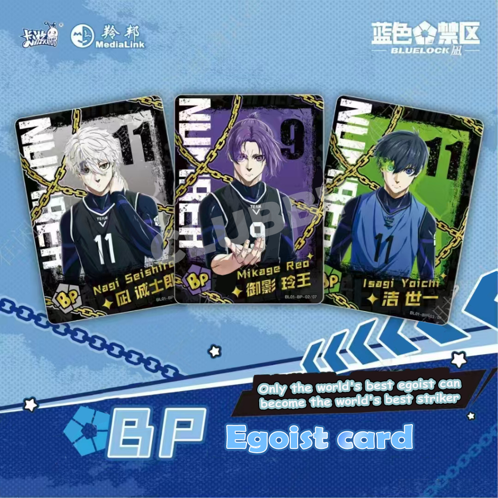 40 Blue lock card kayou nagi seishiro itoshi rin rare BP/MR/SSR kad ...