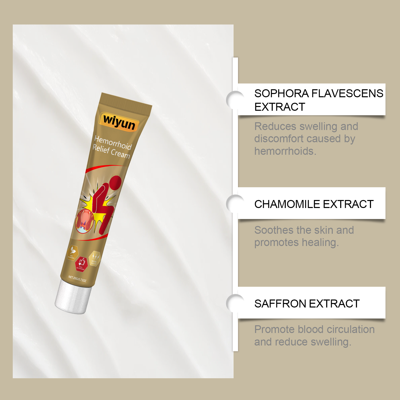 Hemorrhoid Relief Cream Relieve Hemorrhoid Pain Rapid Swelling ...