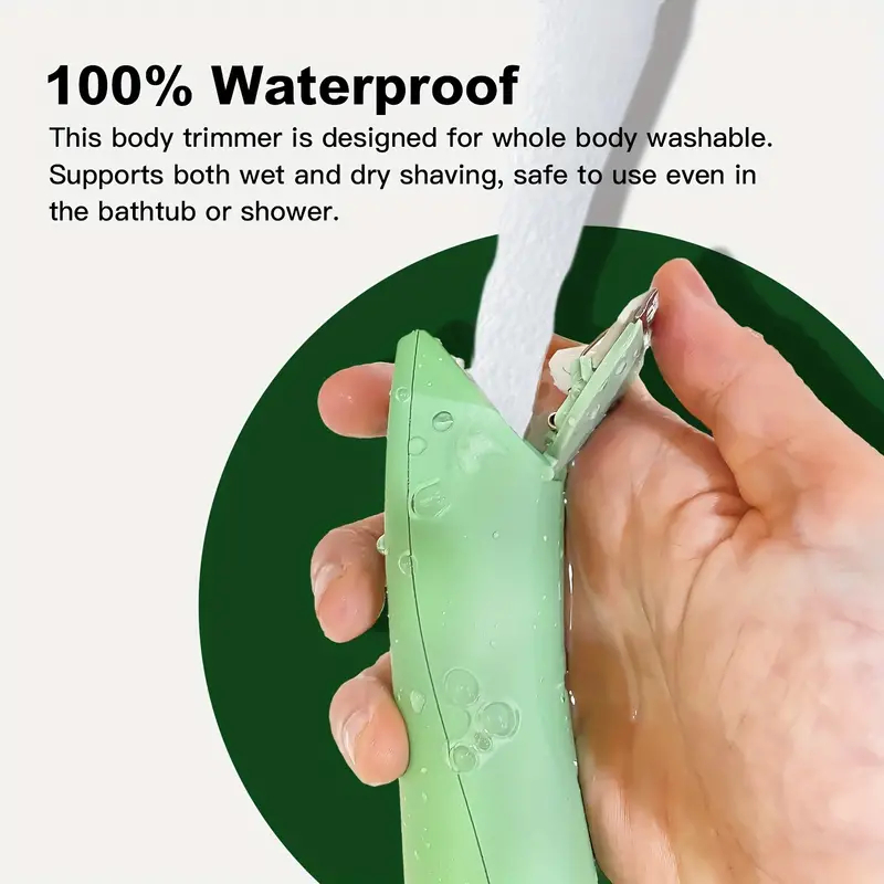 Electric Body Groomer Pubic Hair Trimmer for Men Balls Shaver Clipper ...