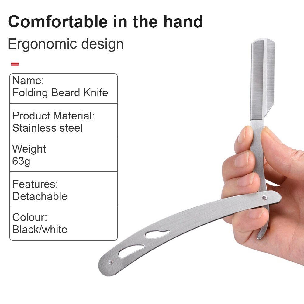 Colorful Professional Manual Straight Edge Razor, Stainless Steel Sharp ...