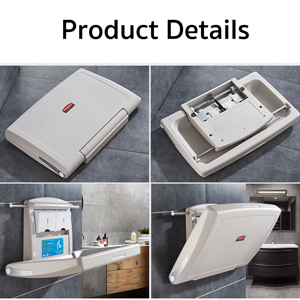 Baby Nursing Table Foldable Nursing Table Multifunctional Wall-mounted ...