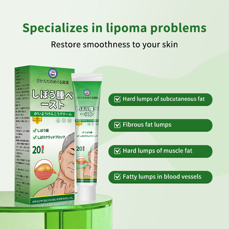100 % Original Lipoma Removal Cream 脂肪瘤膏20g Removing Lumps in the Body ...