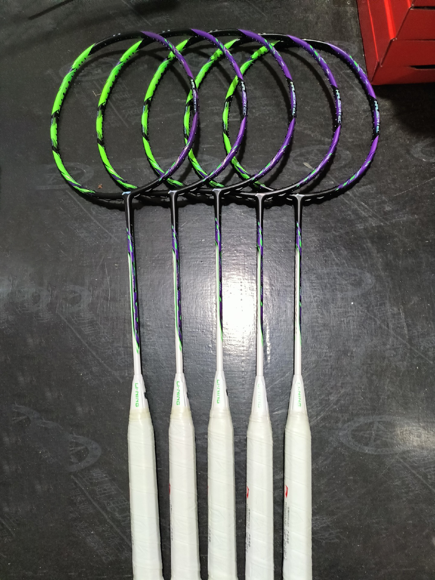 【Ready Stock】Li Ning Badminton Racket HALBERTEC 9000 FU Haifeng ...