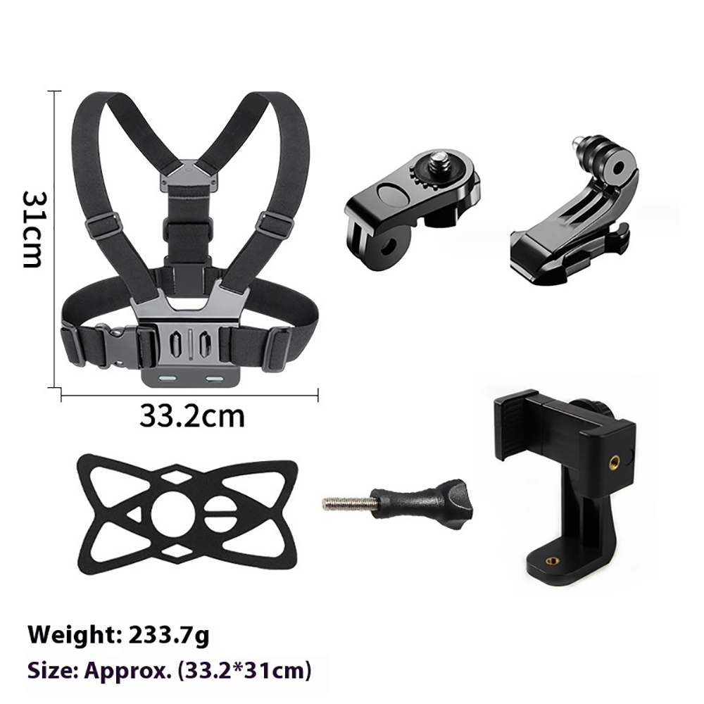 Chest Strap Chest Shooting Mount for 360-degree Rotation of Mobile ...