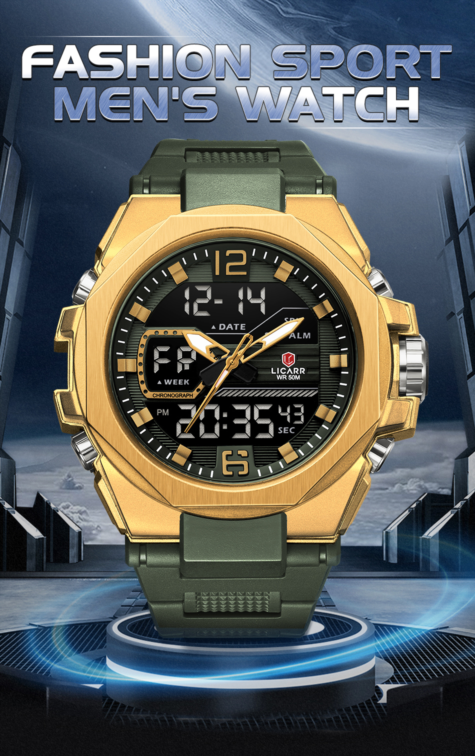 LICARR Original Fashion Brand Casual Waterproof Sports Trend Men's ...