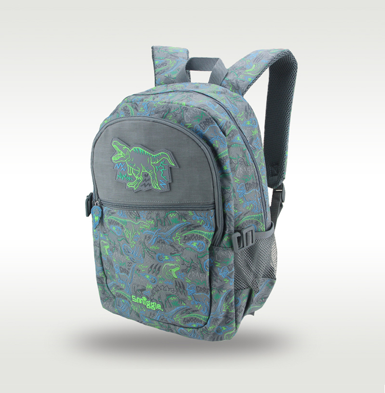 Australian original smiggle school bag boys children's backpack Grey ...