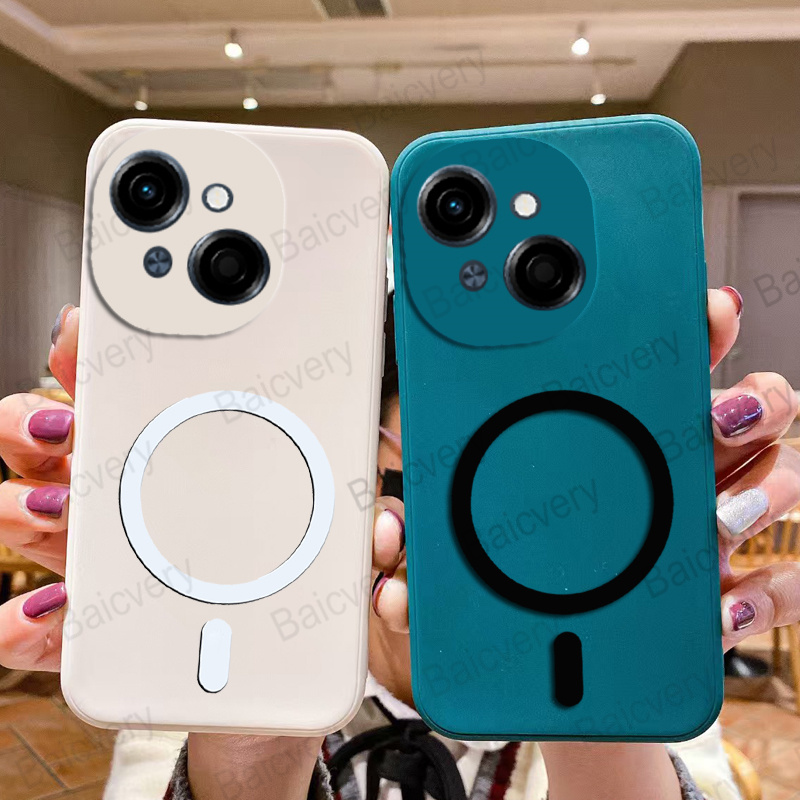 For Tecno Spark Go 1 KL4 KL4H Colorful Matte Protective Shell Back ...