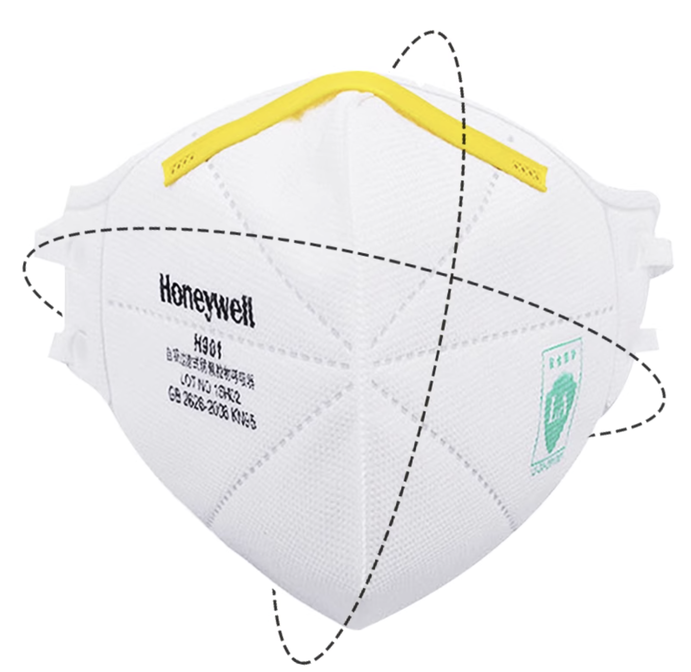 50pcx Honeywell H901 MASK dust respirator industrial particulate dust ...