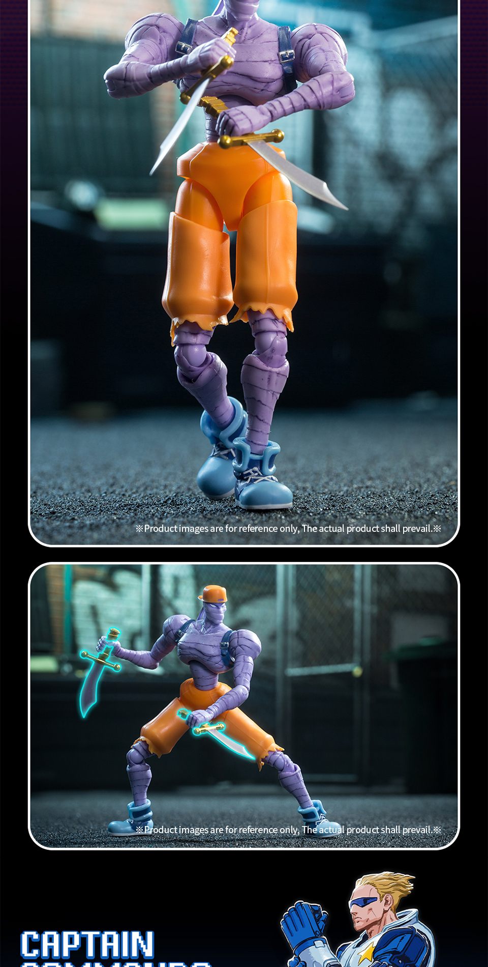 【Available on February 25th 9:30 am】52TOYS CAPCOM Captain Commando-Mack The Knife/Captain ...