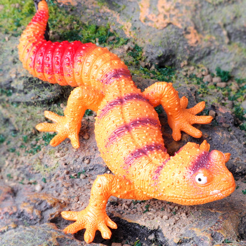 Children cognitive animal model simulation insect toy large chameleon ...