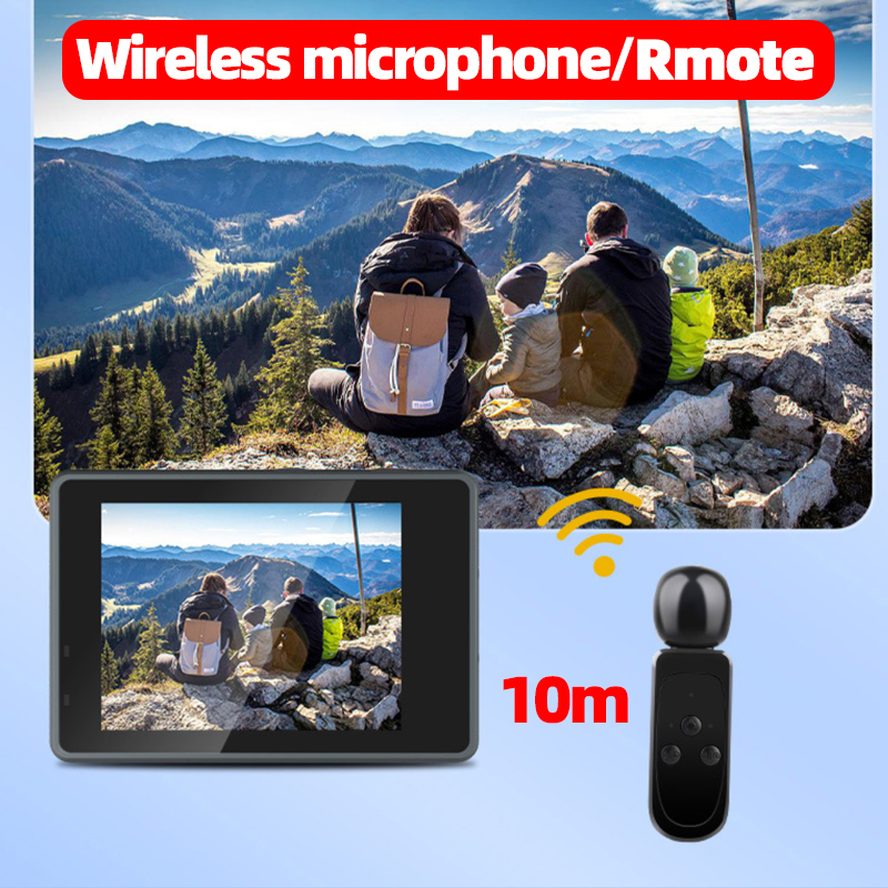 Orig AUSEK M40TRW Action Camera 5K 30fps Ultra HD Touch Screen AT-M40TRW Night Vision EIS Sport ...