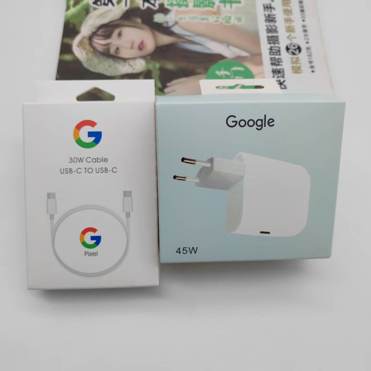 Original Google 45W USB C Charger Fast Charging Power Adapter USB C to ...