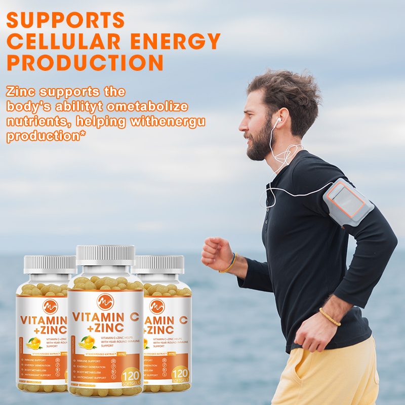 Minch Vitamin C With Zinc Capsule 1000mg High Quality for Supports Zinc ...