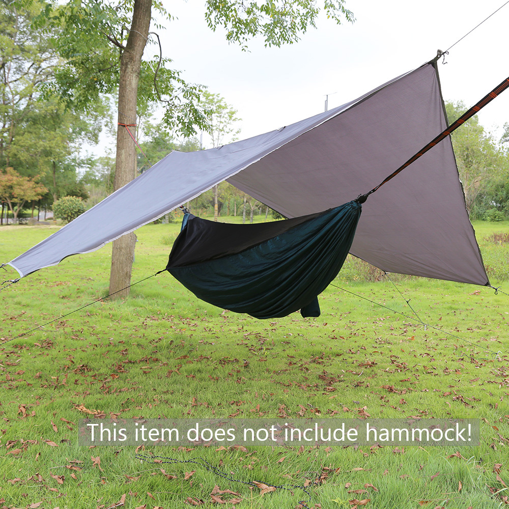 Hexagon Hammock Rain Fly Multifunctional 350*290cm 2000mm Rating ...