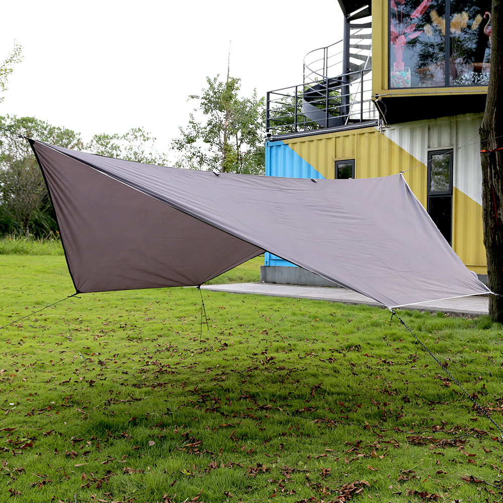 Hexagon Hammock Rain Fly Multifunctional 350*290cm 2000mm Rating ...