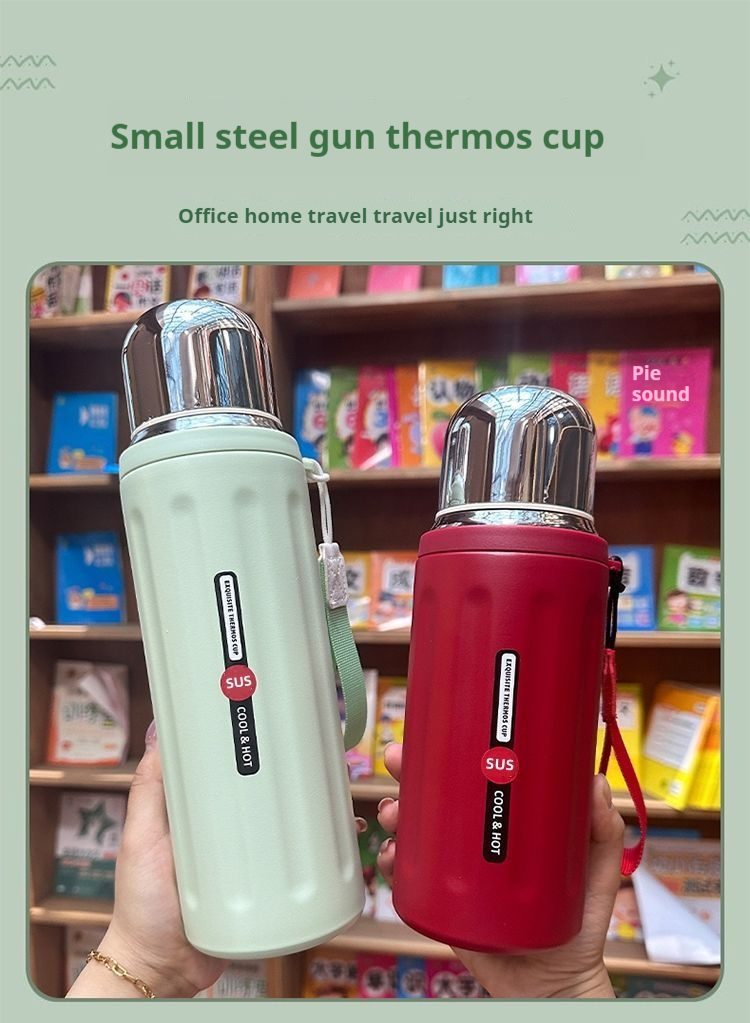 【ALLEN】600ml/800ml Roma Cup thermos bottle 316 stainless steel thermos ...