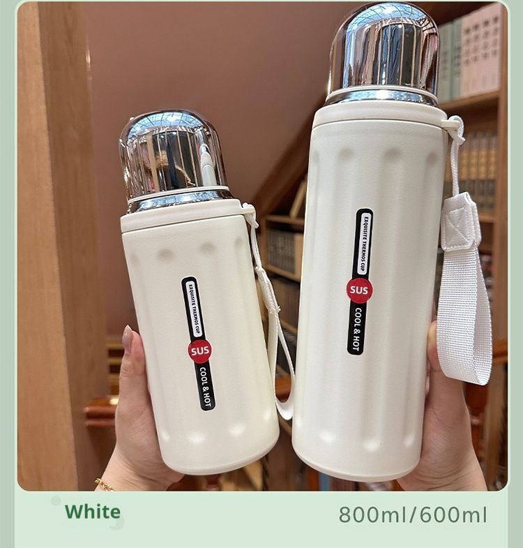 【ALLEN】600ml/800ml Roma Cup thermos bottle 316 stainless steel thermos ...