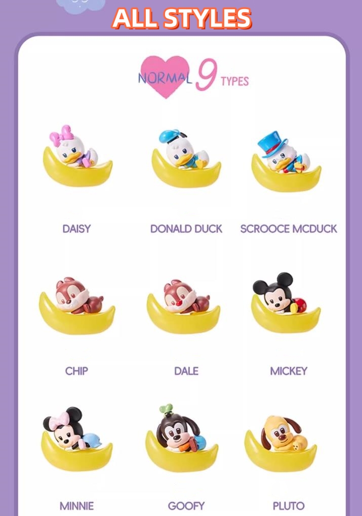 Miniso Disney Mickey And Friends Who Is The Good Series Blind Box Mini ...